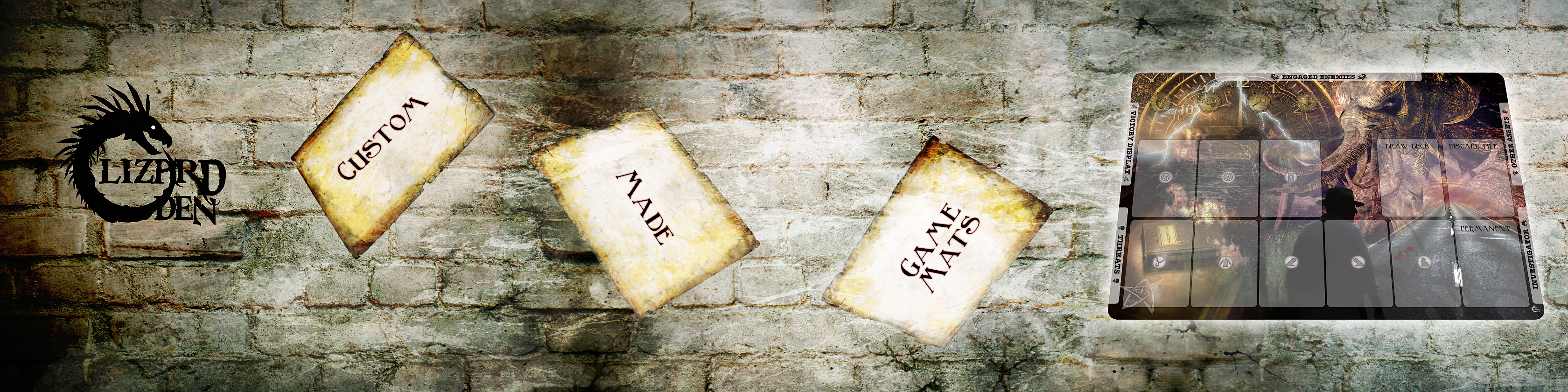 Custom Made Game Mats | Lizard Den