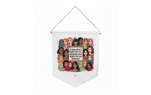 Rights for ALL Women Shield Banner | Atypical Evolution