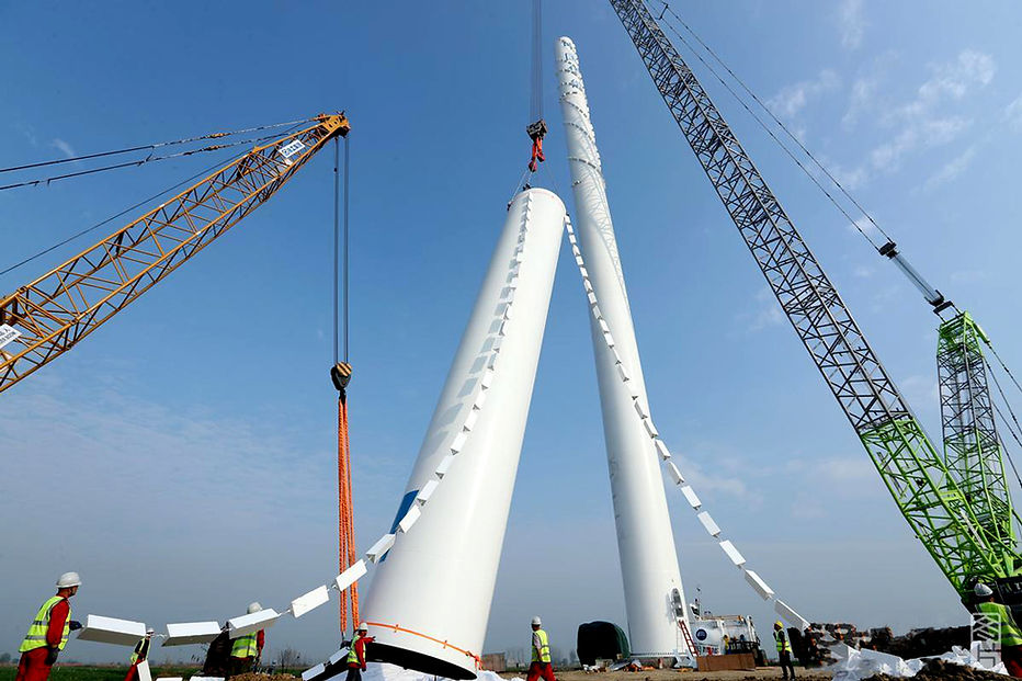 Wind Power Turbine Tower Barrels | Liaoning Huayuan