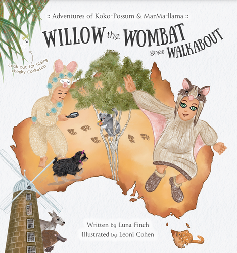 Willow the Wombat goes Walkabout Story Book | lunafinch