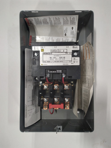 Square D, Nema Size 2, 8536SDG1S Motor Starter 120V Coil | Montana ...