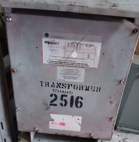 General Electric Transformer 9T23B2671 25.0KVA 480/240 | Montana Automation
