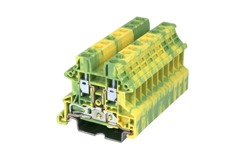 Dinkle, DK4N-PE, 30 Amp, Grounding Terminal Block | Montana Automation