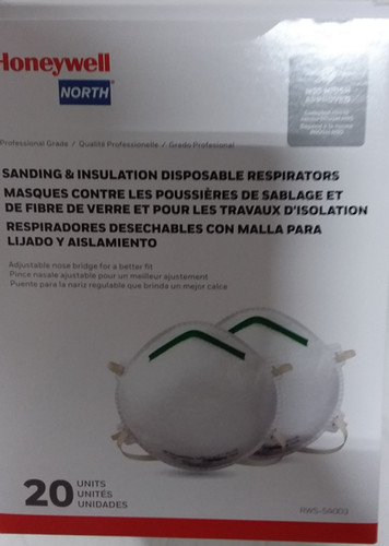 Honeywell North N95 Particulate Respirator Mask (1 x 20pk) | Montana ...