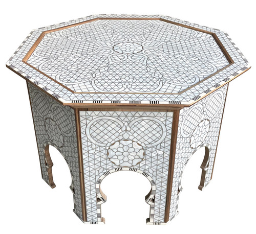 Mother of pearl Syrian coffee table | Alkhayat Furniture