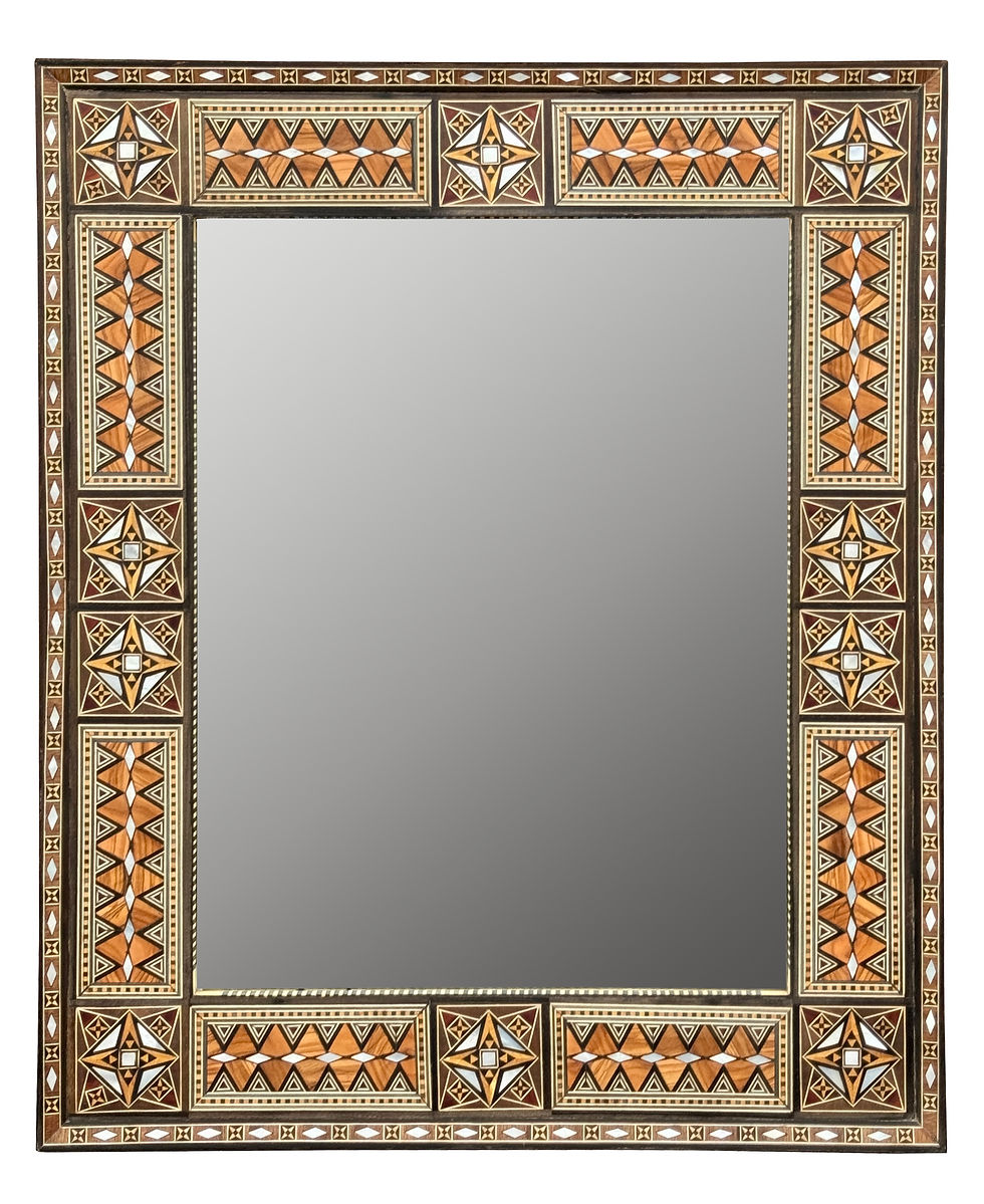 Mirrors | Syrian mirrors | Antique Syrian mirror | Moroccan mirrors