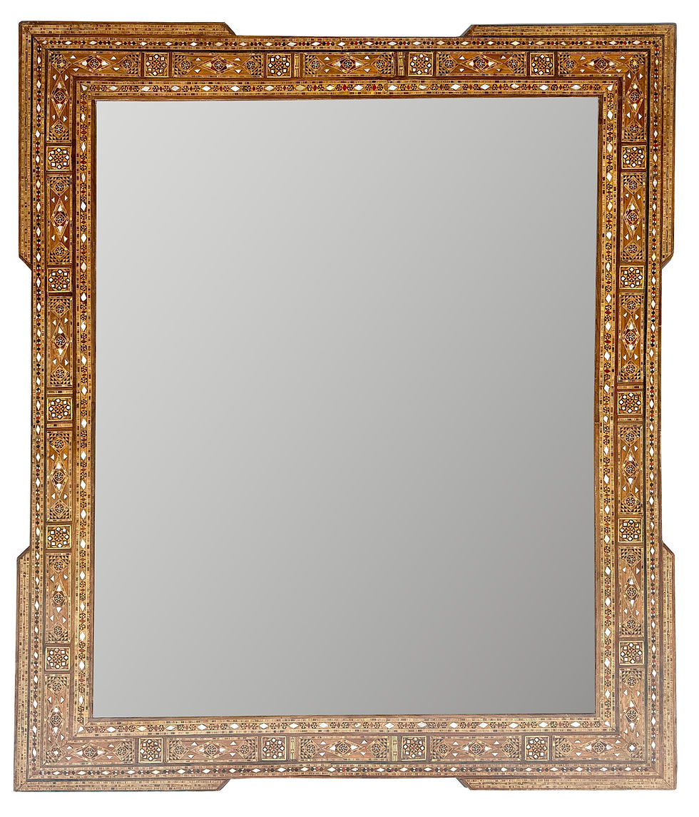 Mirrors | Syrian mirrors | Antique Syrian mirror | Moroccan mirrors