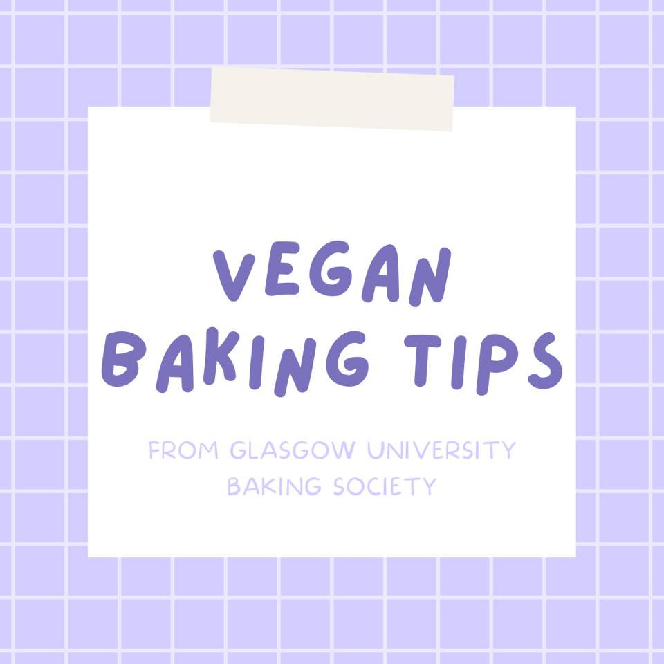 Vegan Baking Tips
