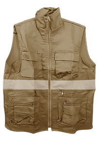 Grupo Echavarría Rúa | Chalecos tipo periodista en dril | Medellín