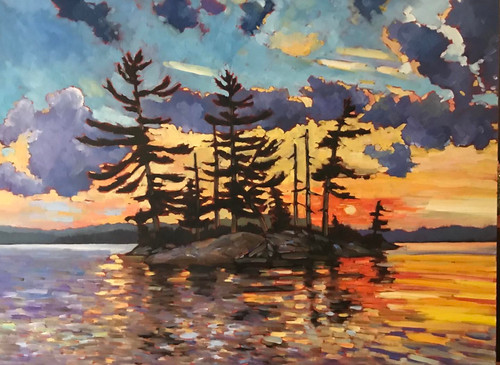 South river 30x40 | Michael Scott