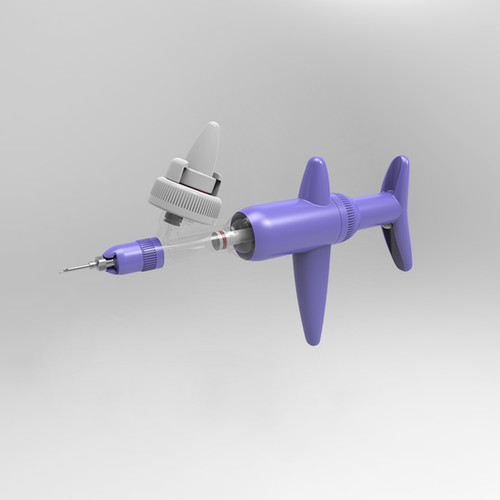 Inyector Variable Simcro Compact Púrpura de 10ml