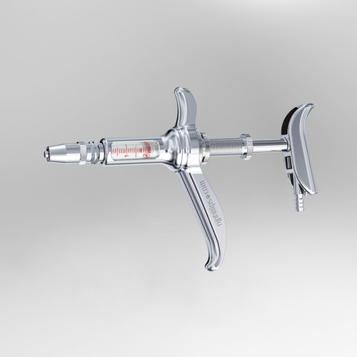 Phillips Silver Metal 2ml Variable Dose Tube Fed Injector | Datamars UK