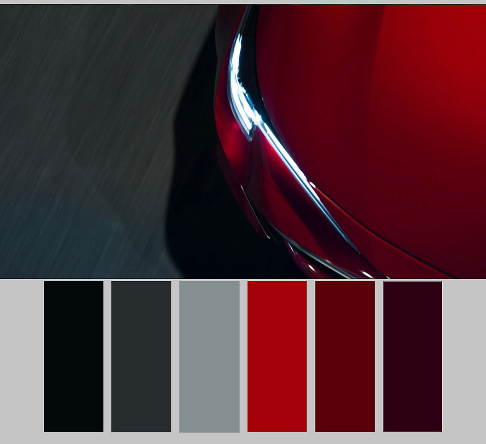 Commercial Video Production : Color Palette Analysis Part 2