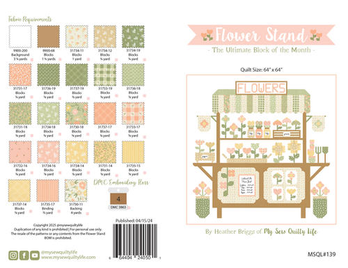 Flower Stand BOM - PDF Patterns | Mysite