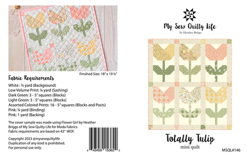Totally Tulip Mini Quilt PDF Pattern | Mysite