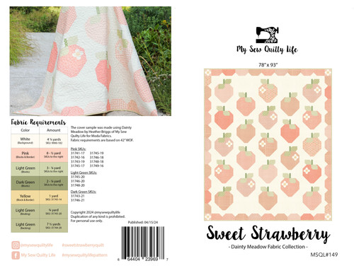 Sweet Strawberry - PDF Pattern | Mysite