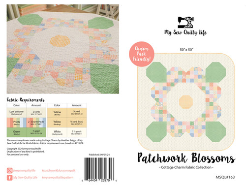 Patchwork Blossoms - PDF Pattern | Mysite