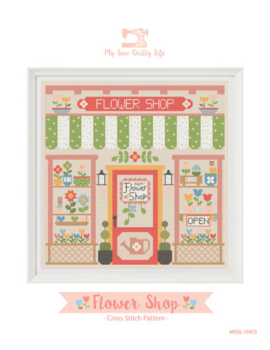 Flower Shop Cross Stitch | PDF Pattern | Mysite