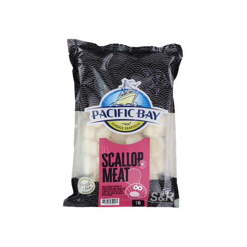 Pacific Bay Scallop Meat US (500g / pack) | Seafood Turbo