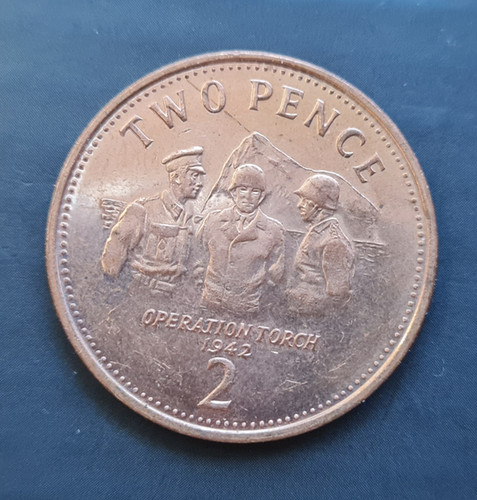 Gibraltar Operation Torch 2p - 2008 | Rock Numismatics