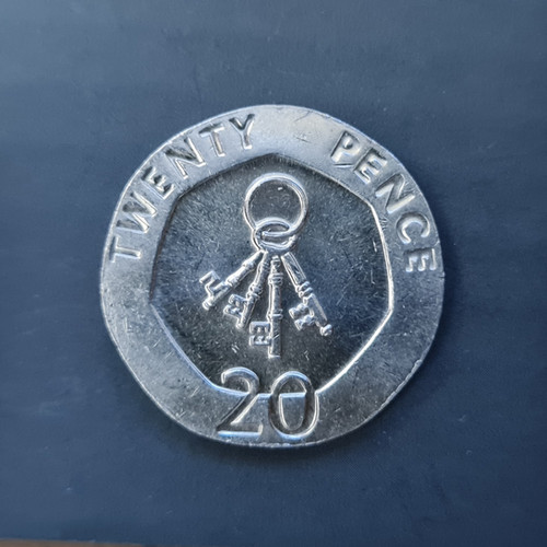 Gibraltar Keys 20p - 2006 | Rock Numismatics