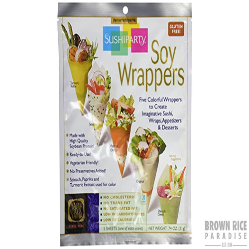 Yama Moto Assorted Soy Wrapper, 5 CT | Brown Rice Paradise