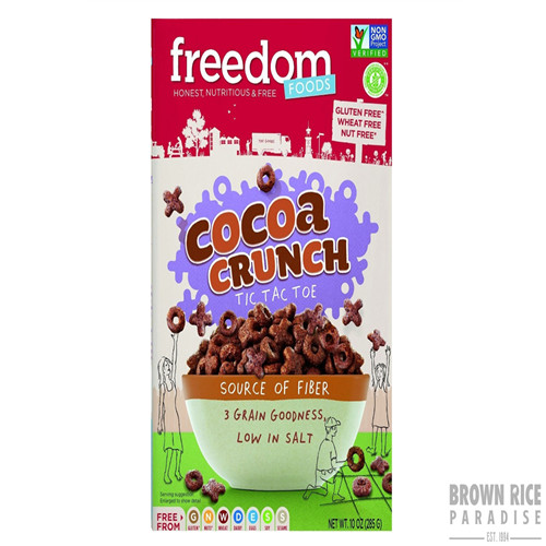 Freedom Foods Cocoa Crunch Cereal, 10 OZ | Brown Rice Paradise
