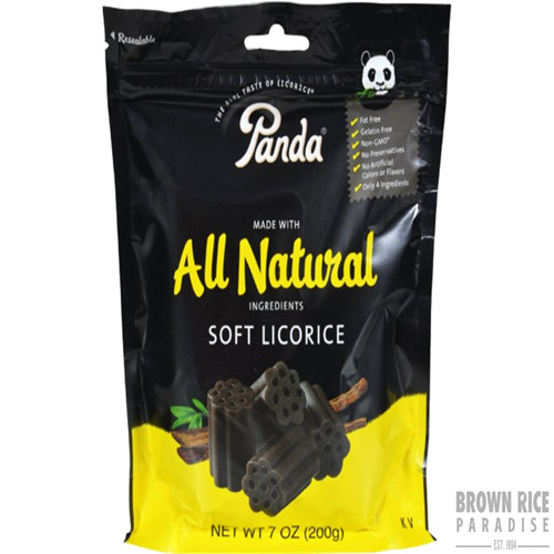 Panda Soft Licorice Chews, 7 OZ | Brown Rice Paradise