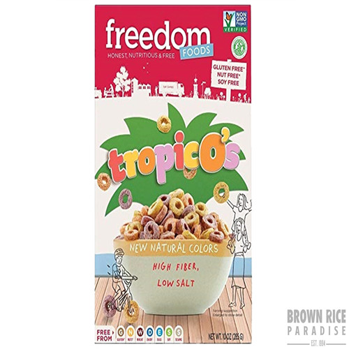 Freedom Foods Tropico's Cereal, 10 OZ | Brown Rice Paradise
