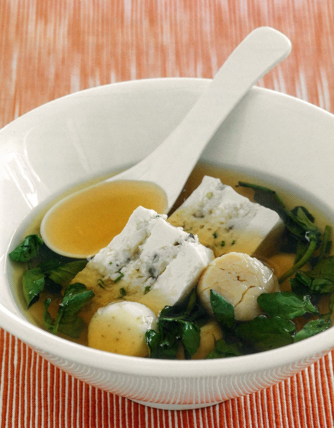 Stuffed Bean Curd in Watercress Broth | Ripple
