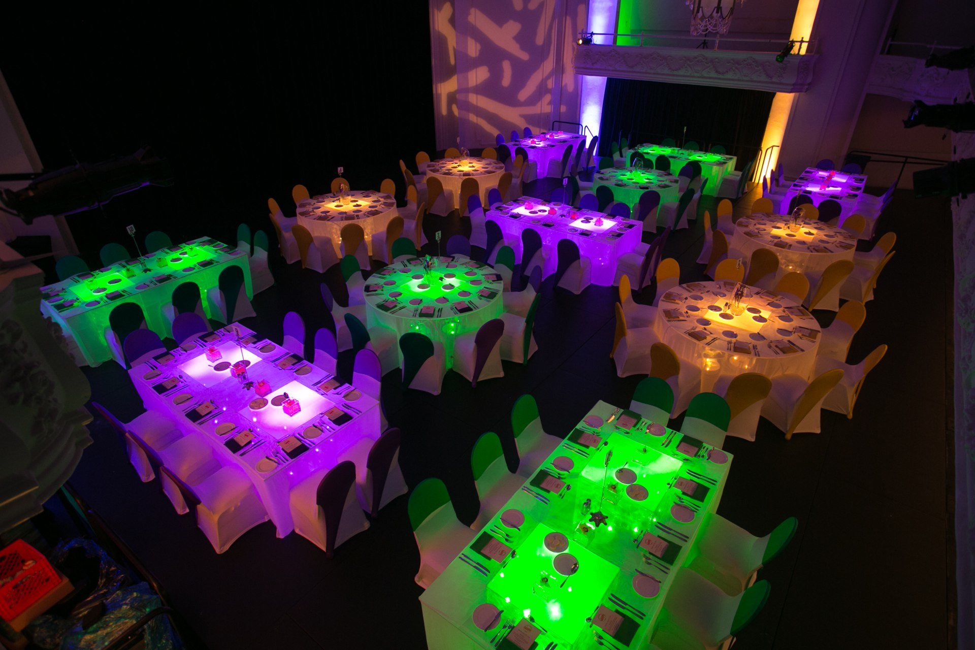Large Lighted Tables