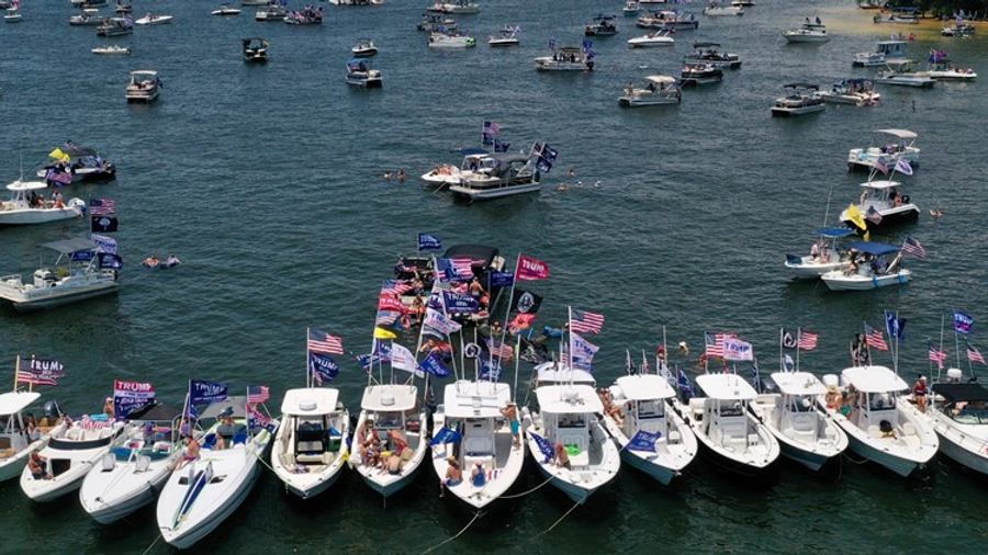Flags everywhere