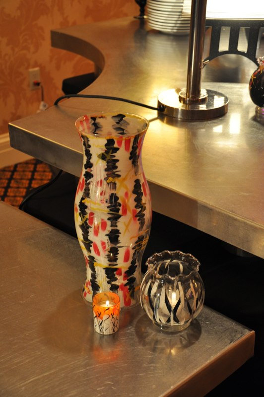 Hand-Painted Voodoo Glassware