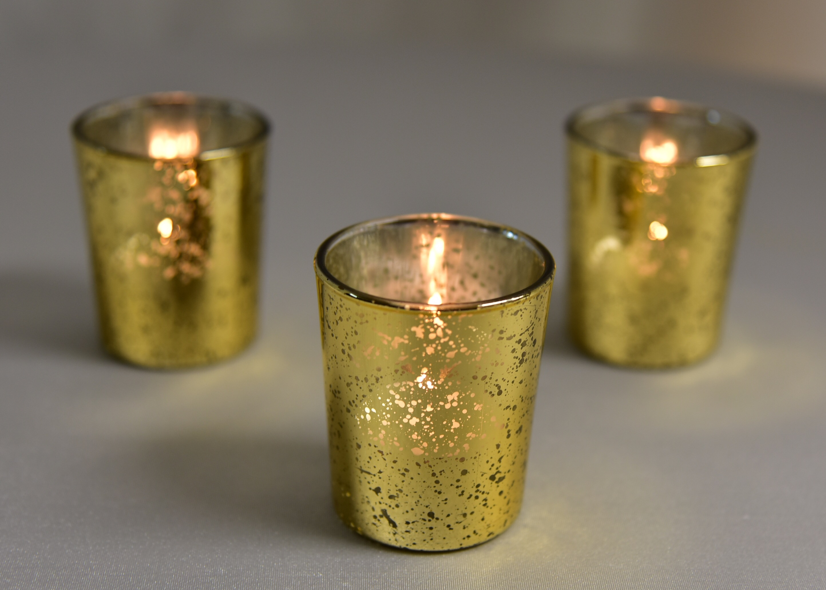 Metallic Mercury Glass