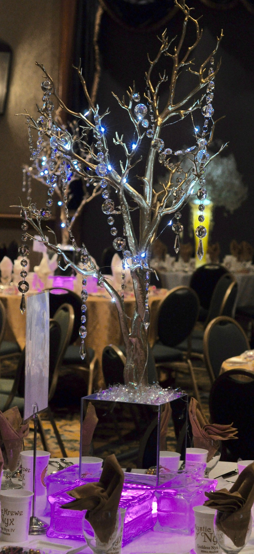 Lighted Flexible Trees