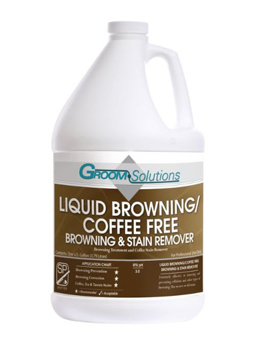 Groom Solutions | Liquid Browning Stain Remover | Mecca Supply