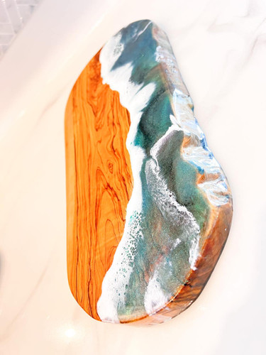 Constellation Inspired Olive Wood Board Series -III | Erindale Design
