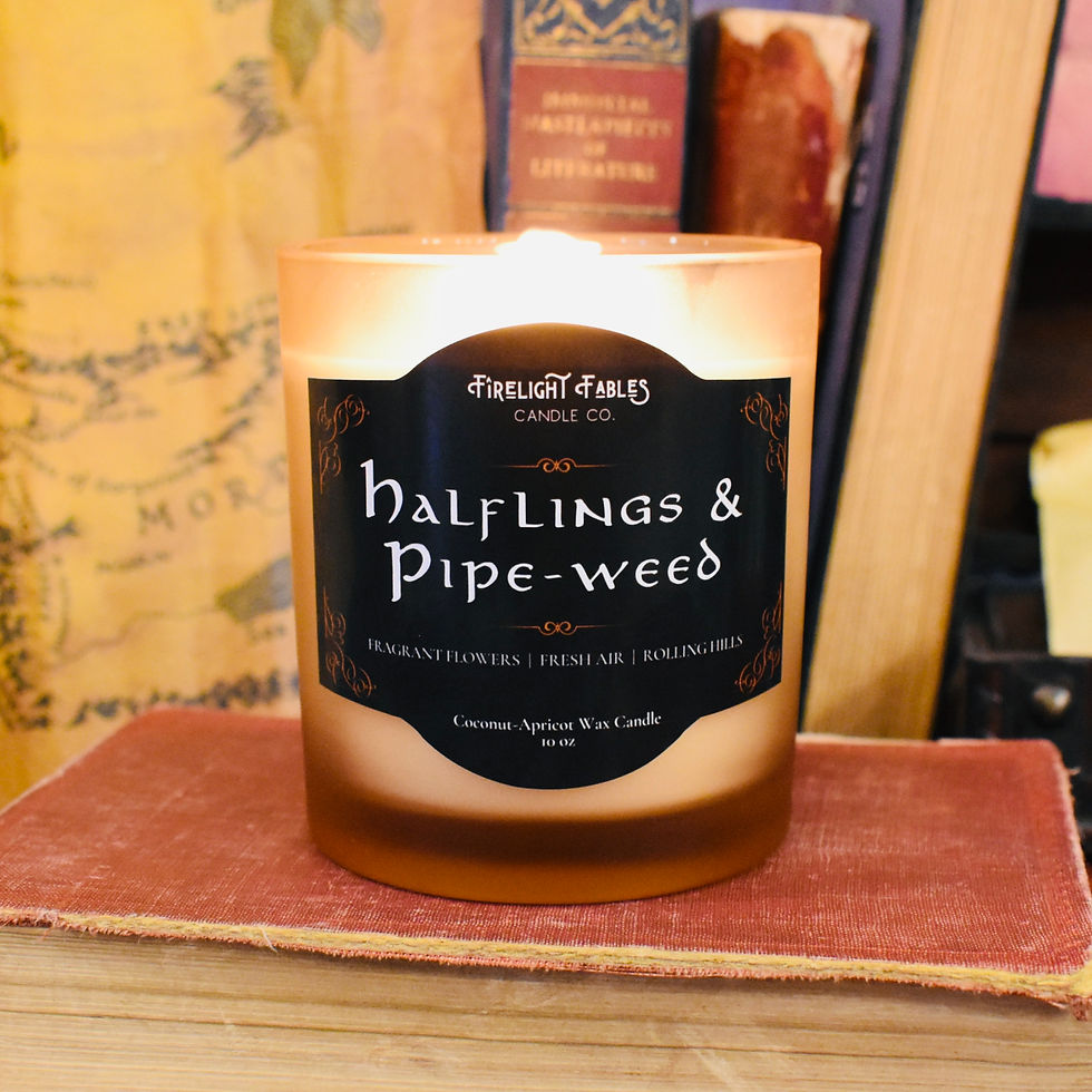 Shop Our D&D and Fantasy Themed Candles (Non-toxic, Wood Wick)