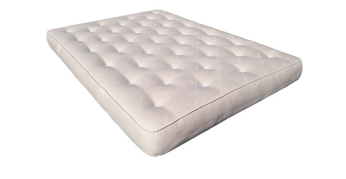 Tufted Cotton+Wool Mattress | thenaturalbedroom
