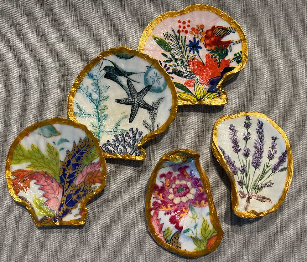 240731 - Decoupage Sea Shells | Gallery 302