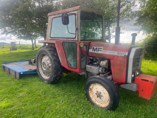 Massey Ferguson SOLD550 and topper | Pocock