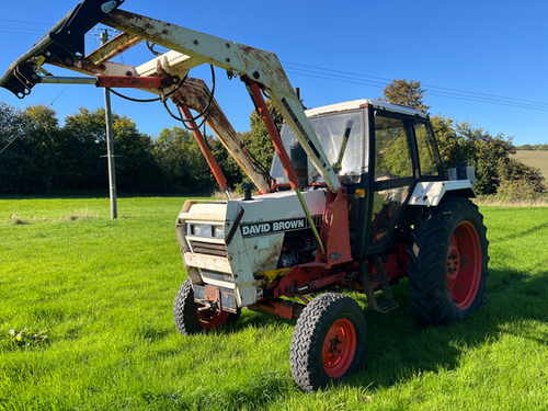 David Brown 1390 with loader | Pocock