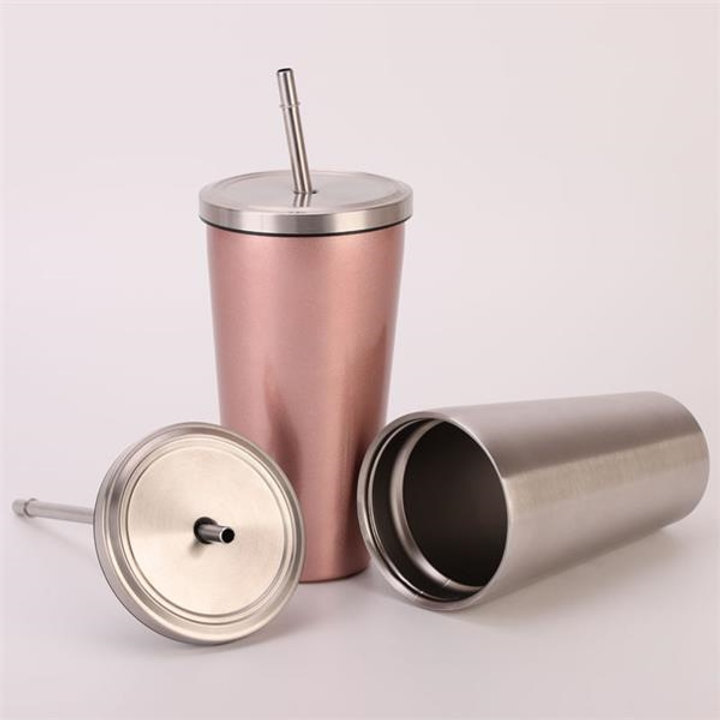 Stainless Steel Cup Set with Straws | Everprint