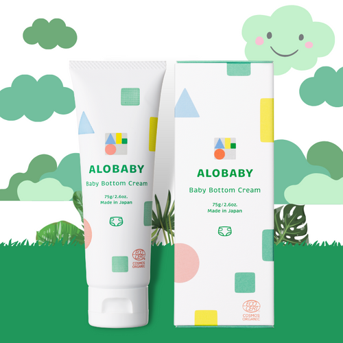 ALOBABY Baby Bottom Cream (80ml) | The Green Edit