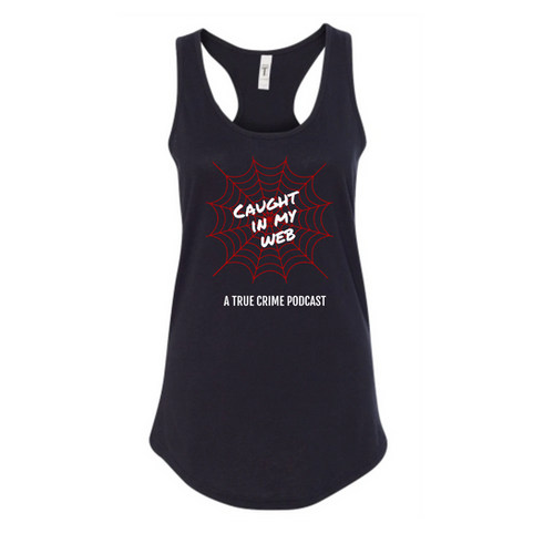 "Caught In My Web" Logo Tank | Positive Vibes CD