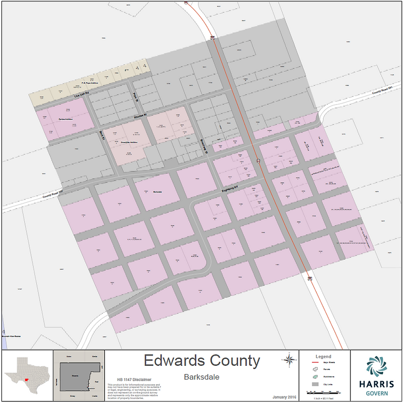Maps of Edwards County