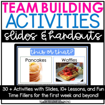 Back to School Team Building Activities | Team Building Activities ...
