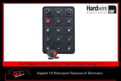 Hardwire Electronics 15- Keypad With Dials | Motorsport Electronic ...