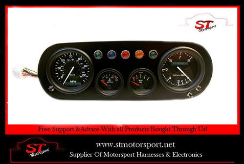 Ford Escort MK1 Instrument Gauge Cluster | Custom Motorsport Wiring l ...