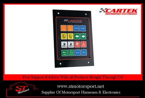 Cartek PDM Switch Panel | Motorsport Electronics PDM | stmotorsport